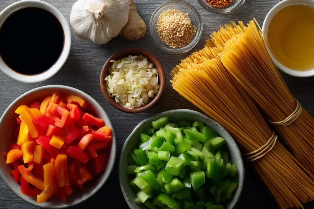 Mie Noodles Rezept Vegetarisch
