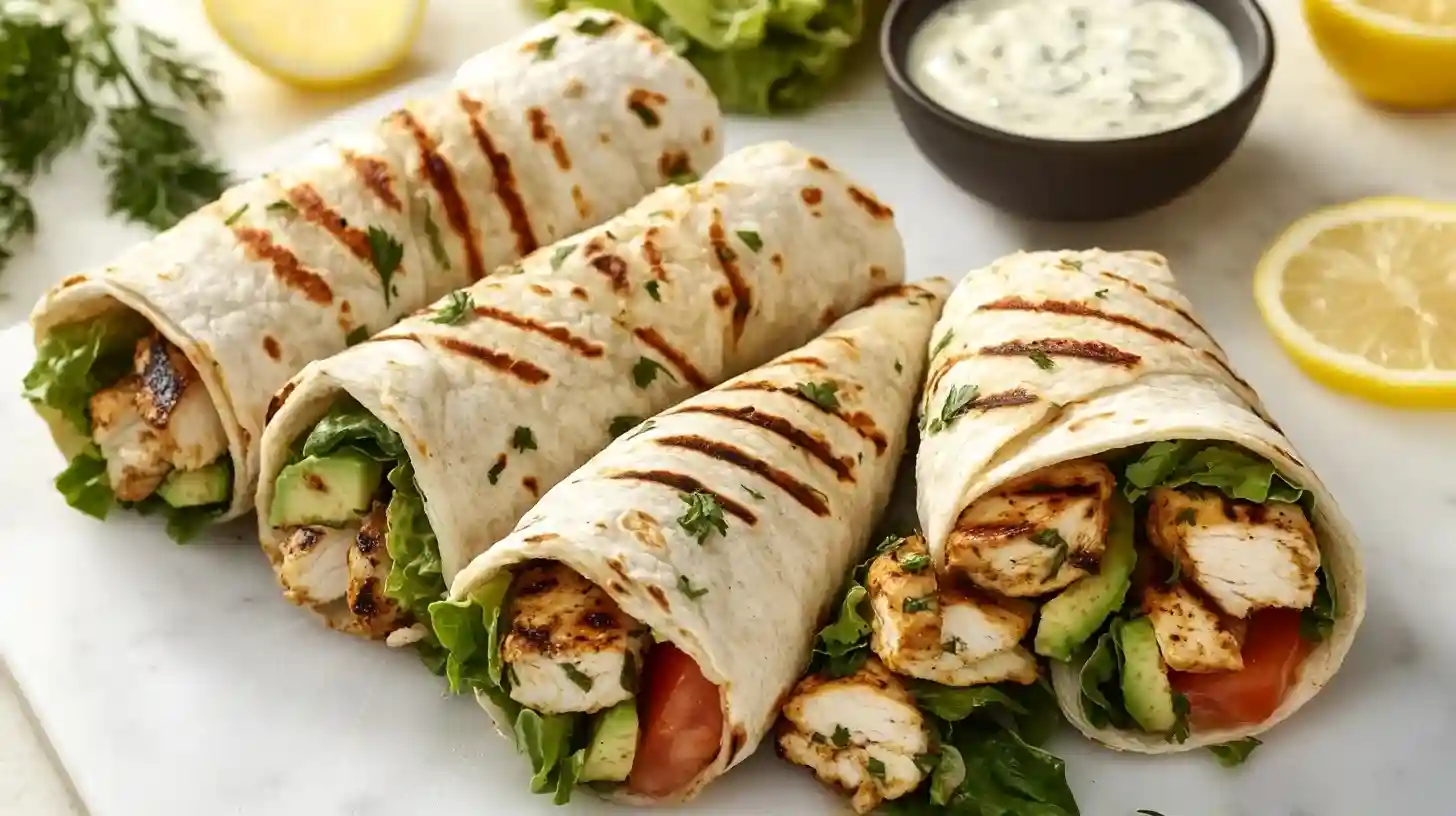 Hähnchen Wraps Rezept: Einfach Und Lecker!